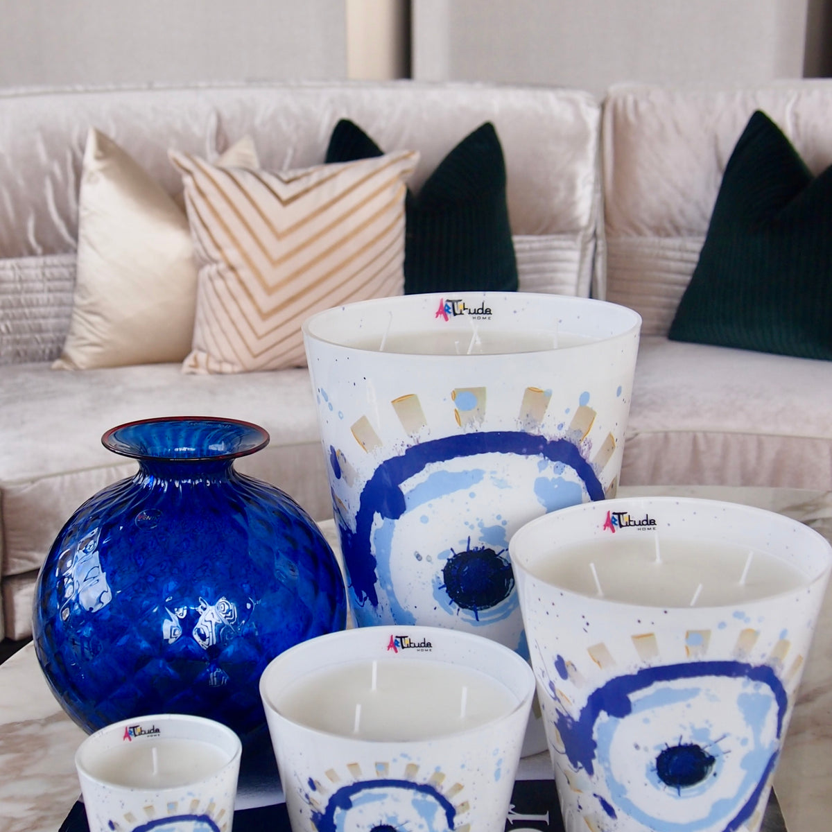 Mal De Ojo-Glass Scented Candle 7.5cm | 10cm | 16cm | 24cm